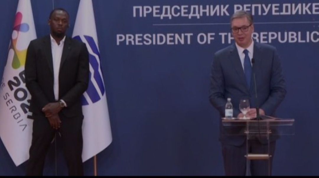 USAIN BOLT STIGAO U SRBIJU: Najbrži čovjek svijeta s Vučićem – Spektakl ...